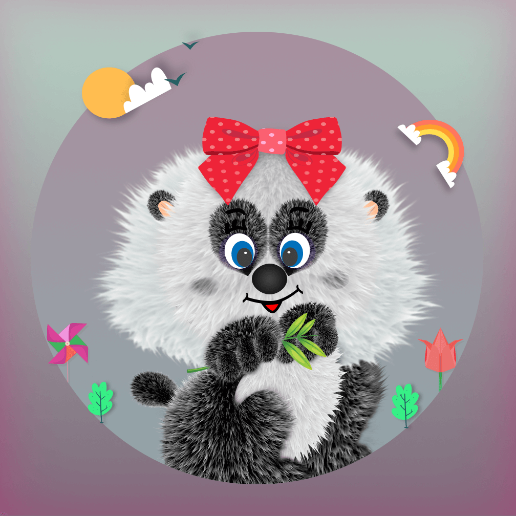 Furry Things - prographic