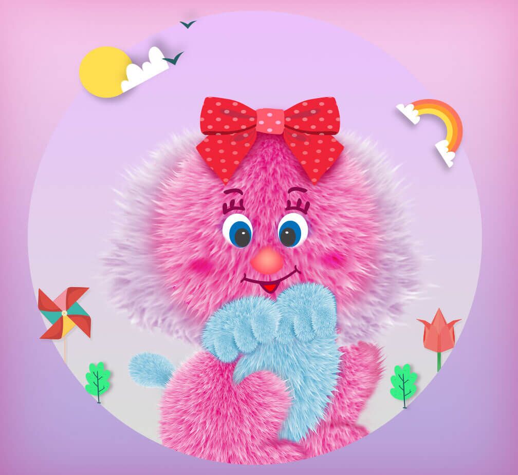 Furry Things - prographic